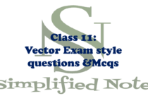 Chapter 2 – Vectors – Simplified Note